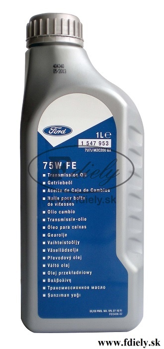 Prevodový olej 75W FE 1L od 2007 - FORD | Oleje a kvapaliny |Fdiely.sk ...