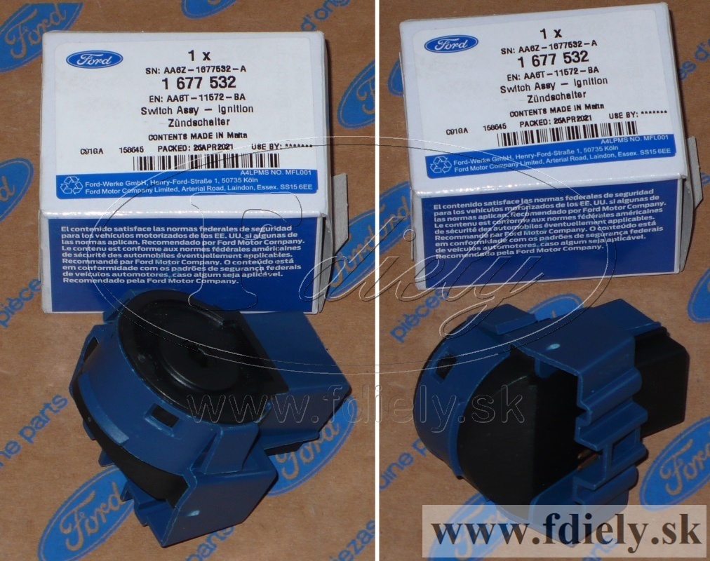 Spínacia skrinka, automat. prevodovka - FORD | Hlavné rozdelenie ...