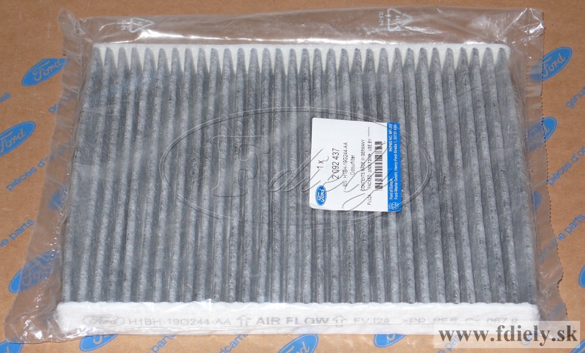 Peľový filter s aktívnym uhlím Fie17-, Eco2 - FORD | Filtre benzín ...